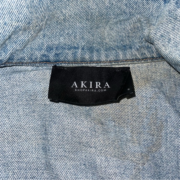 AKIRA | Jackets & Coats | Akira Womens Denim Jacket Small | Poshmark